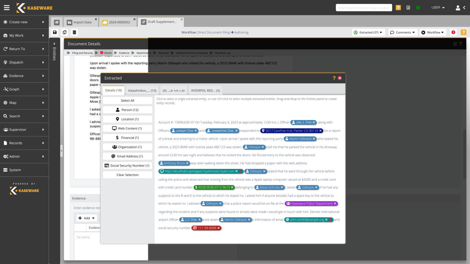 Investigation Management Platform Built for Modern Casework | Kaseware