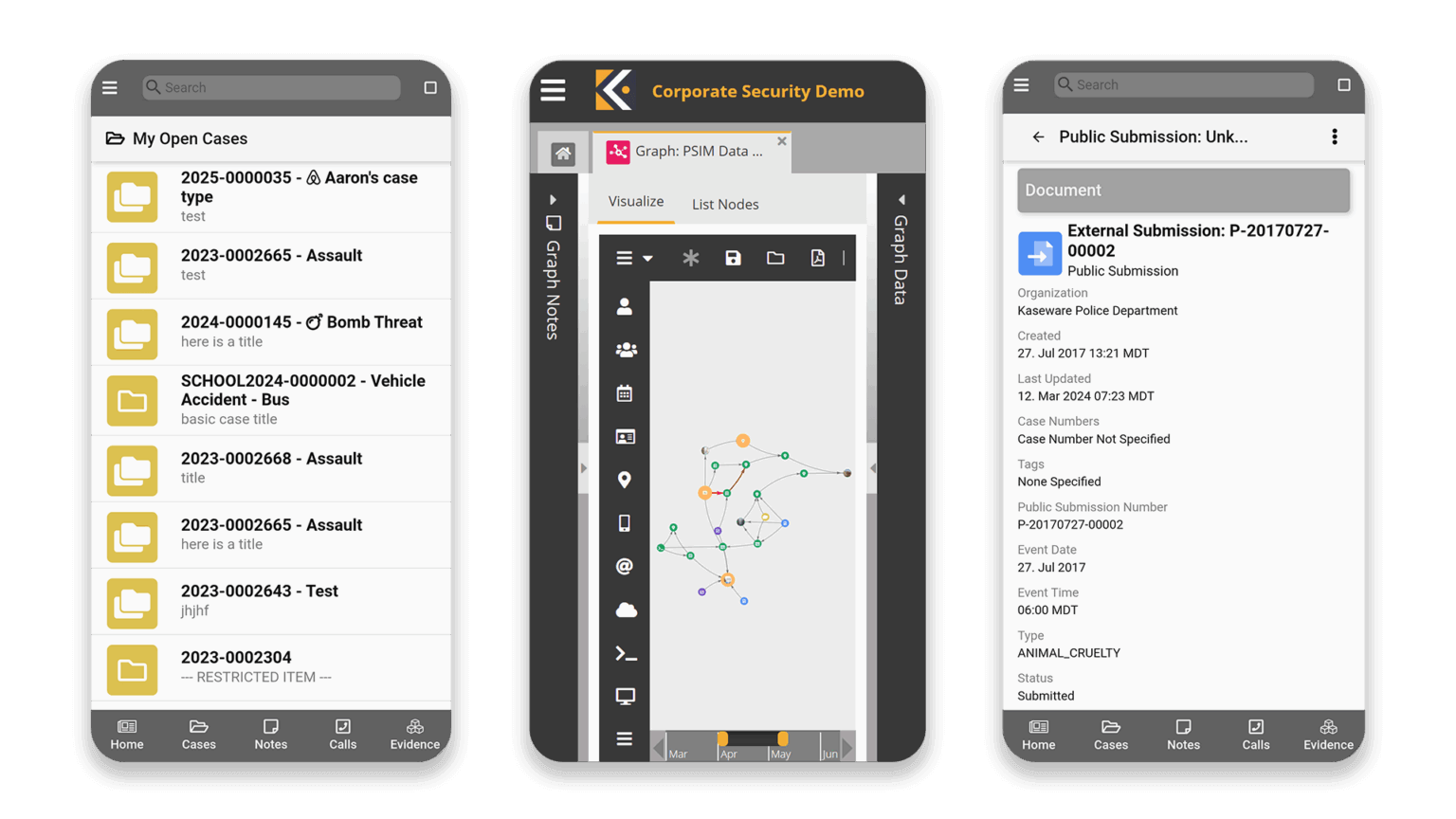 Secure Law Enforcement Case Management Software | Kaseware